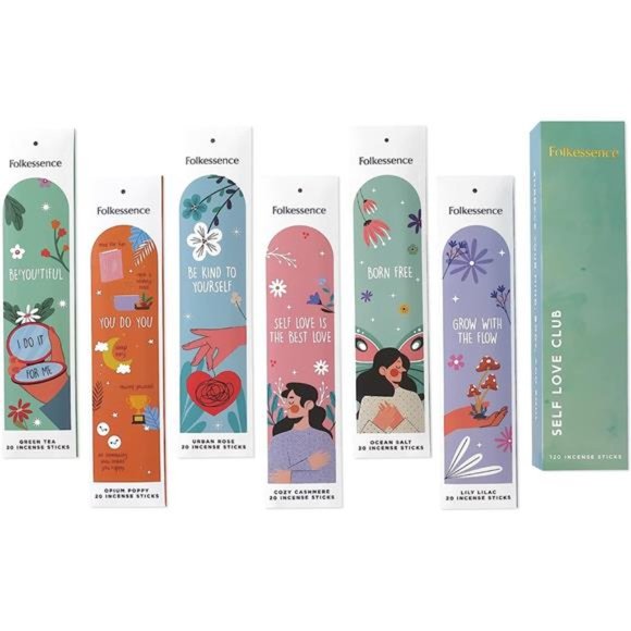 Accents | Incense Sticks Set Of 6 Variety Pack 12 Sticks For ...